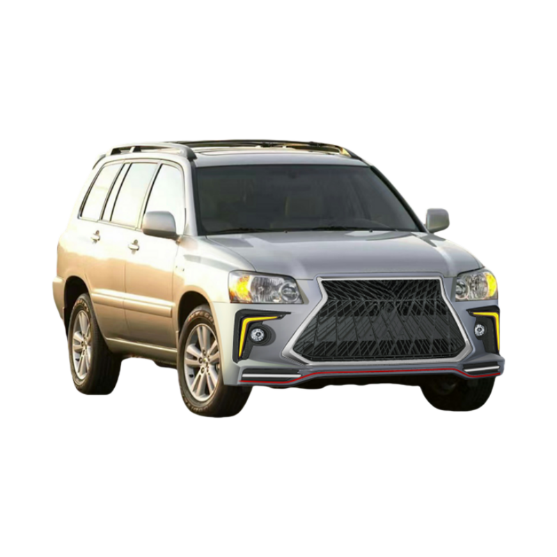 Front Bumper Assembly Body Kit for Toyota Highlander 2001-2007 Kluger ...