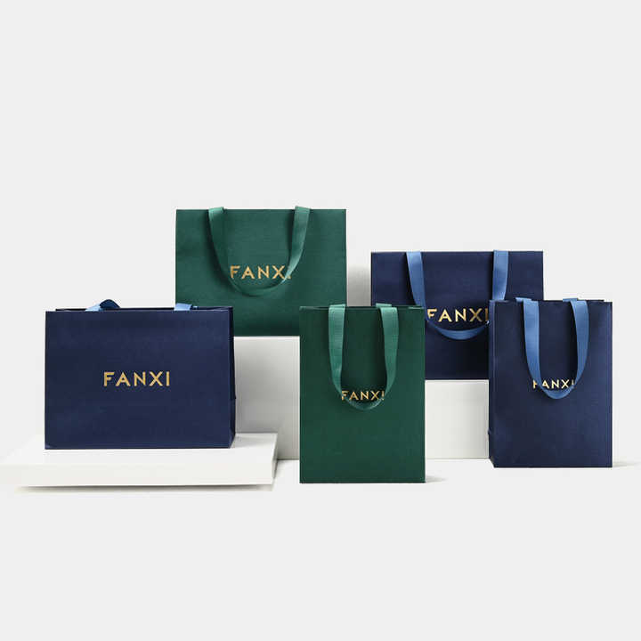 FANXI Custom Printed Brand Logo Design Luxury Retail Jewelry Packaging ...