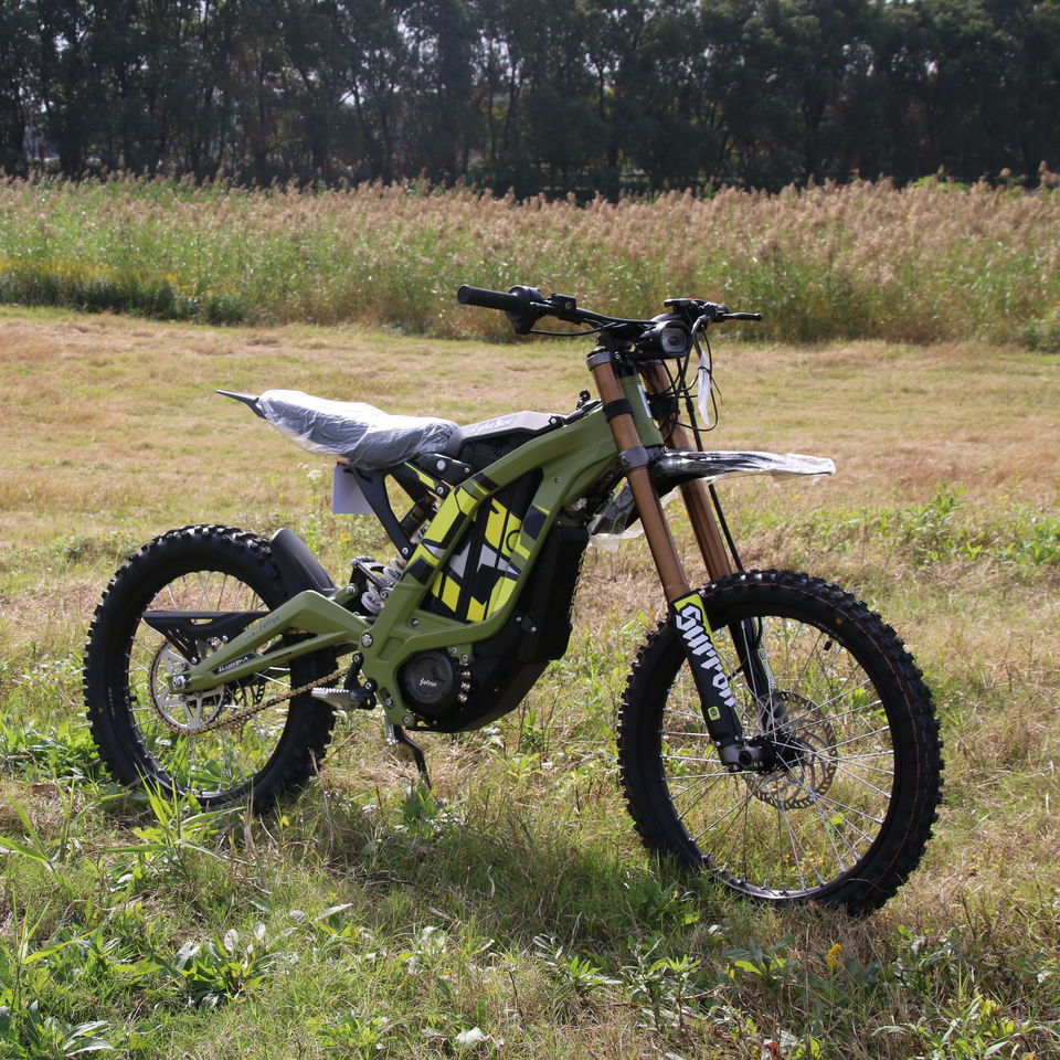 2026 Surron Electric Dirt Bike Mid Drive Full Suspension 60V Electric ...
