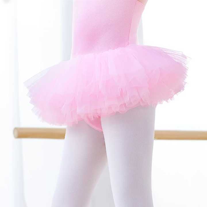 Girls Ballet Dance Puffy Ballet Tutu - 6 Layers Fluffy
