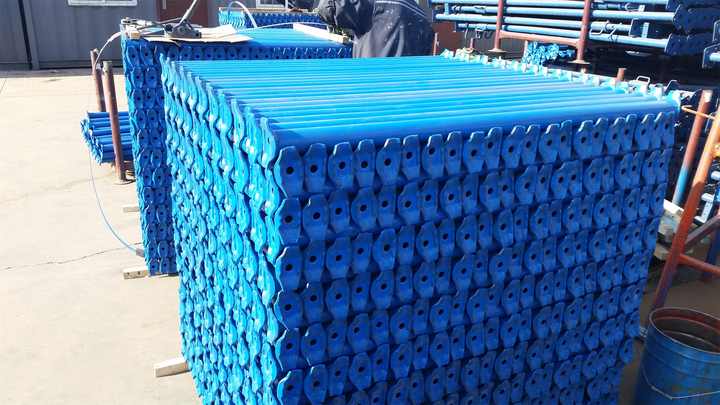 Q235 Painted Quick Erect Cuplock Scaffolding Galvanized Steel Tubular ...