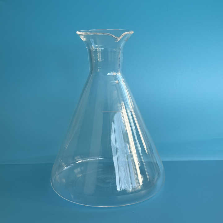 Lab Distillation Round Bottom Glass Boiling Flask - Quartz