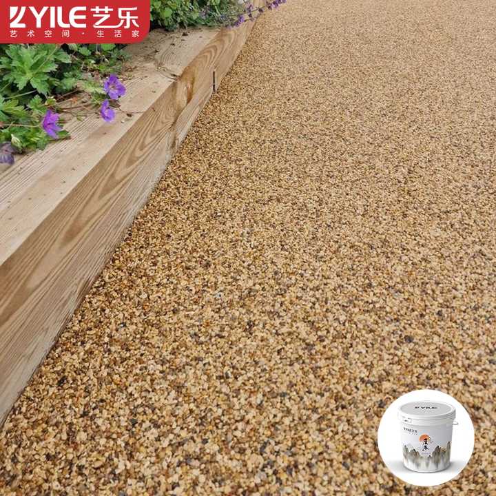 Resin Washed Stone Paint - Durable and Waterproof Coating