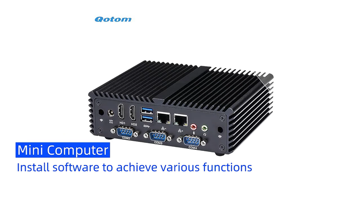 Q30531P Fanless Mini PC with Intel Core I3 5005U Processor