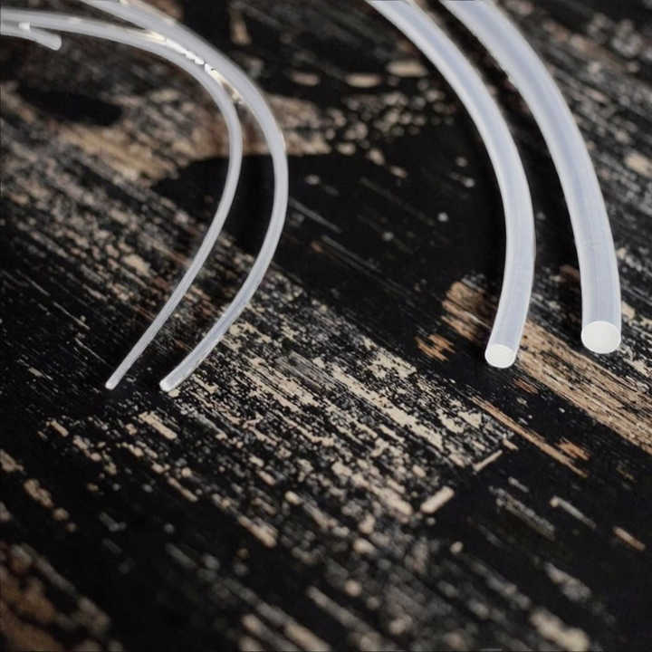 100m Super Bright RGBW Optic Fiber Cable Transparent PMMA Solid Core ...
