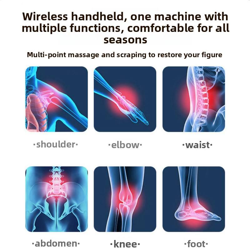 Pulse Micro-Electricity Dredging High-Frequency Vibration Massager 9 ...