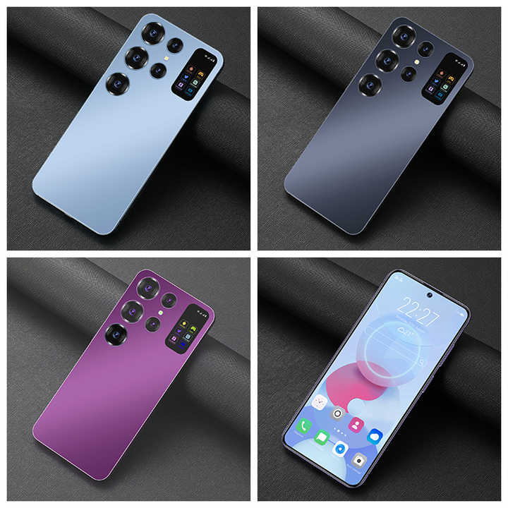 Teléfono móvil Original S24 Ultra 16GB + 512GB Smartphone 7 pulgadas Desbloqueado tarjeta dual ...