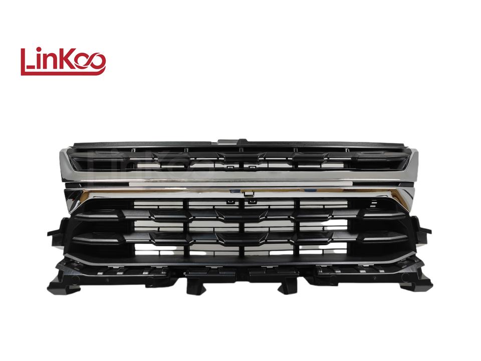 全新 LINKOO 前保险杠格栅 84896828 适用于科罗拉多 2021 2022 ABS 电镀装饰条 自然黑| Alibaba.com