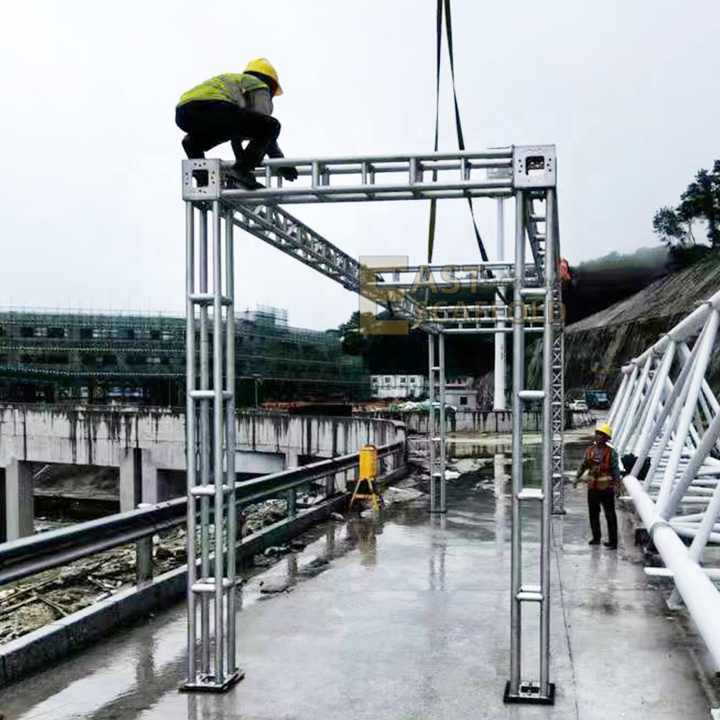 Heavy Duty Construction Aluminum Alloy Truss System 200 mm Aluminium ...