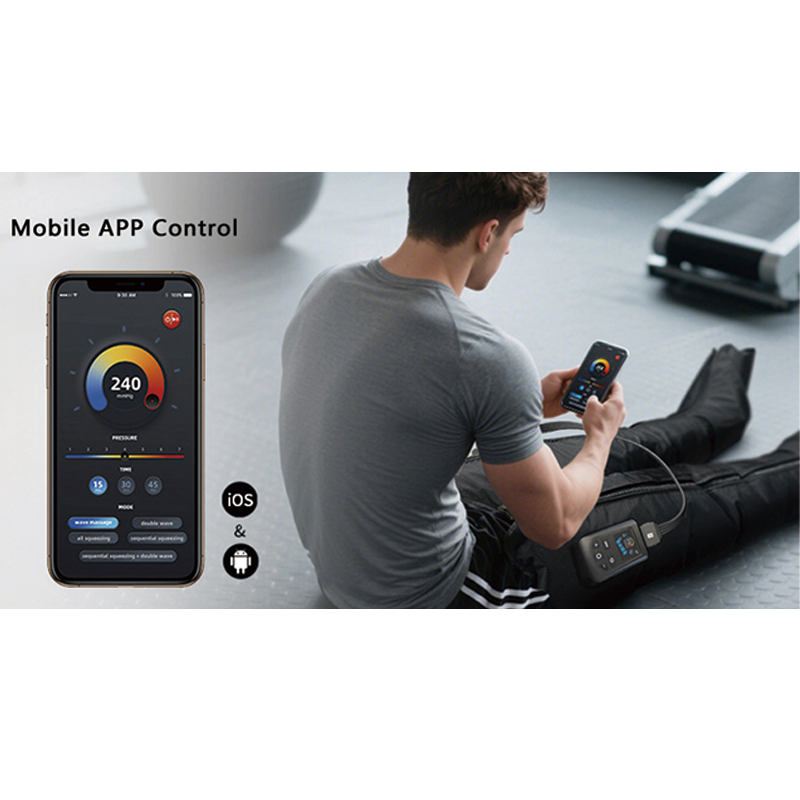 Pneumatic Compression Boot Battery Cordless Wireless Compression Boots ...