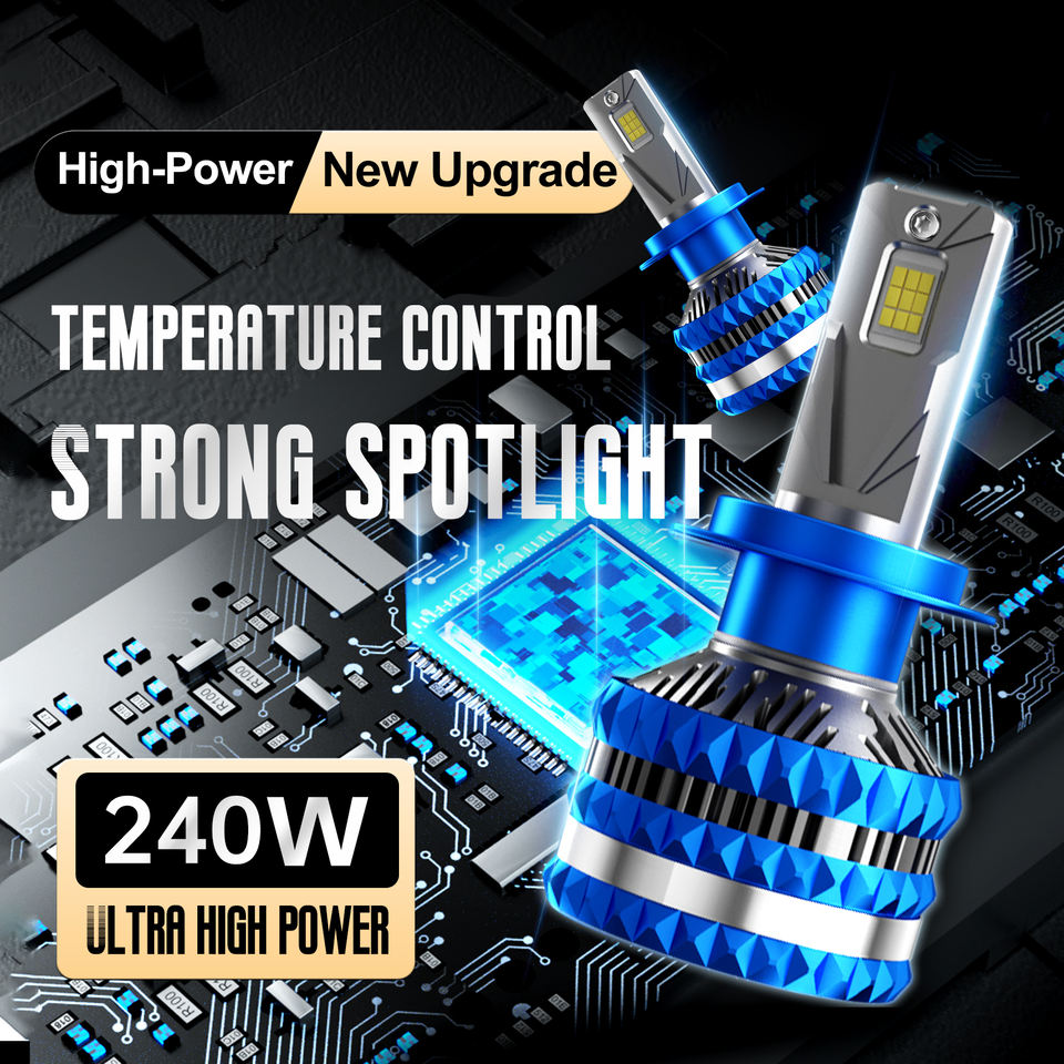 Haizg Super Bright S15 LED Car Headlight 240W 48000lm With Canbus IP68 ...
