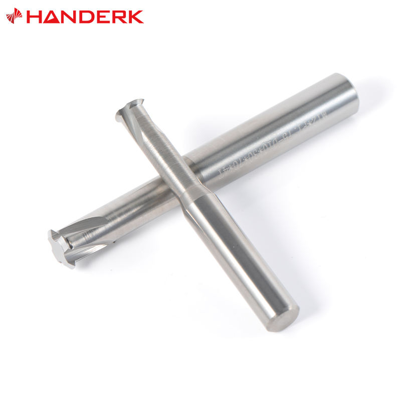 HANDERK High Performance HRC55 Single-Tooth Threading End Mill Tungsten ...