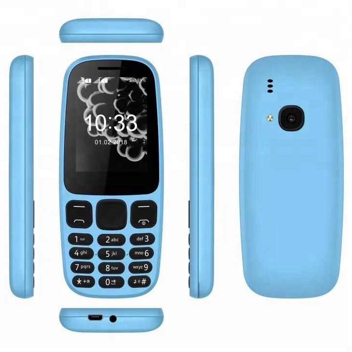 Hot Selling 106 Unlocked GSM Dual SIM Bar Design Feature Phone with ...