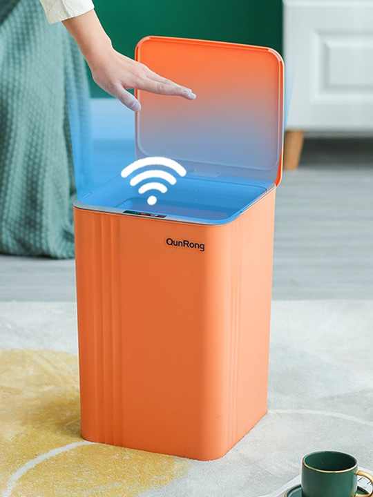 Touchless Dustbin Automatic Garbage Can Kitchen Motion Sensor Waste Bin ...