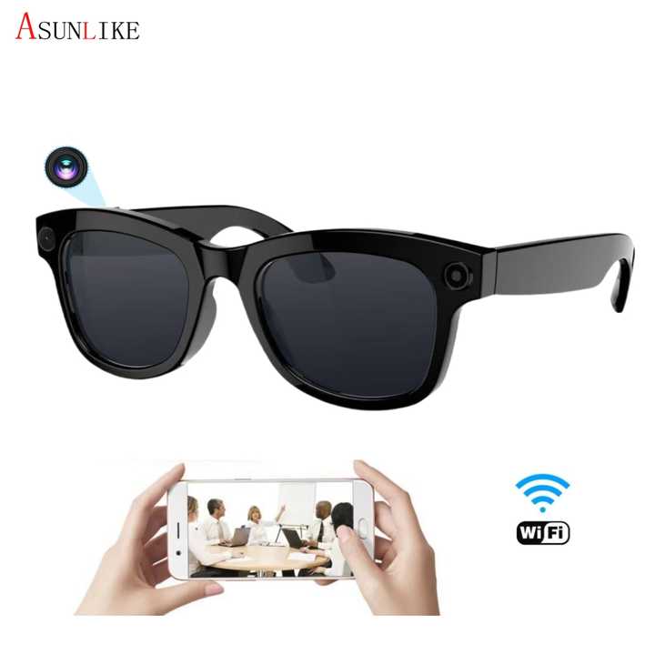 M01 Smart Bluetooth Glasses with Cameras - AR AI Translation
