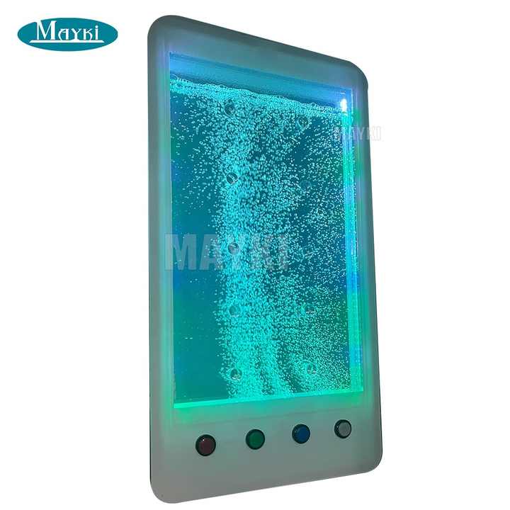 Interactive LED Water Bubble Wall for Multi-Sensory Rooms