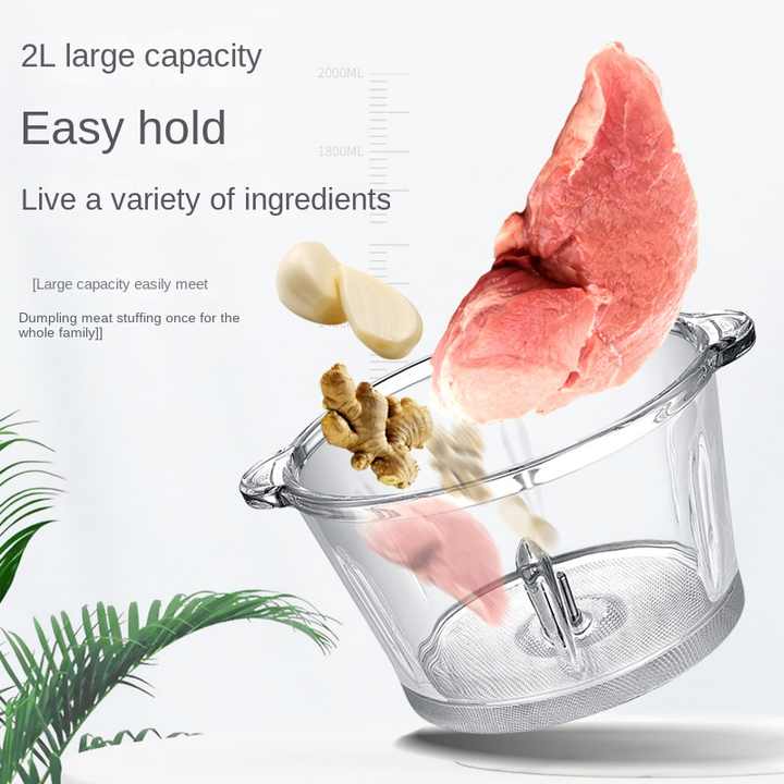 Domon Custom Full-Automatic Stainless Steel Household Meat Grinder Multi-Functional Small ...
