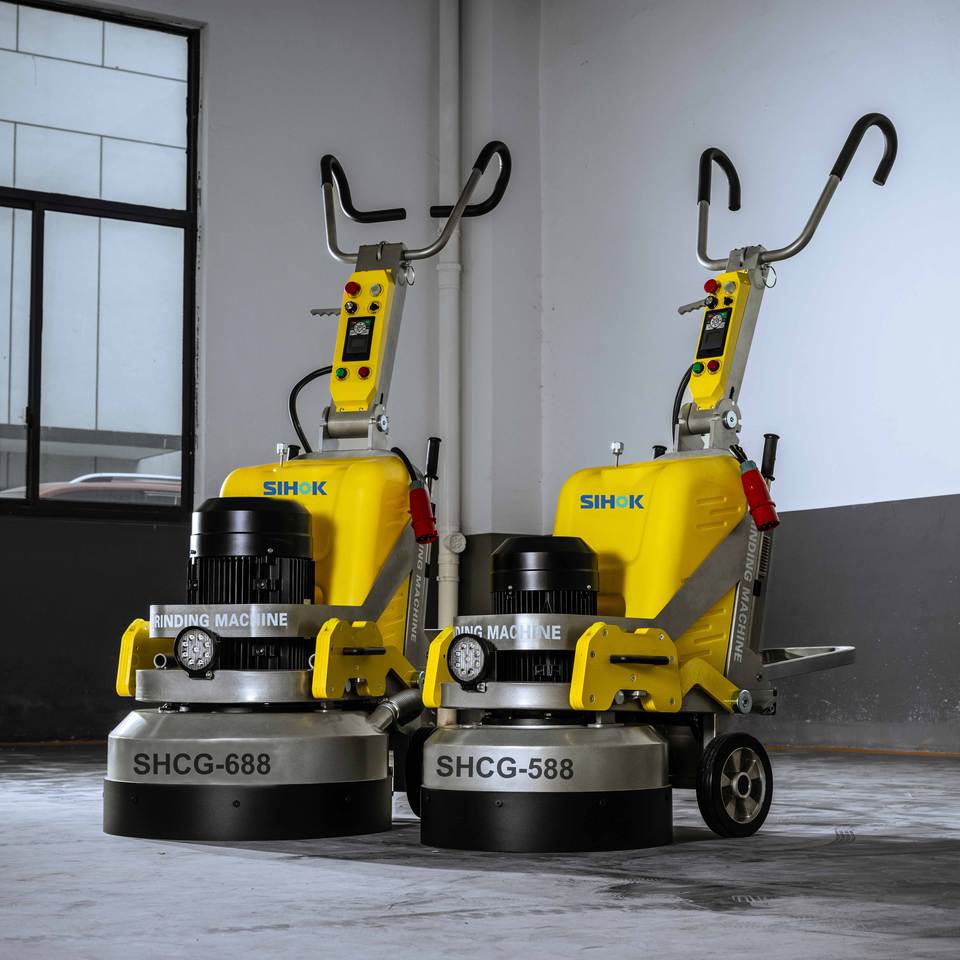 High Efficiency Epoxy Floor Polishing Machines by SIHOK