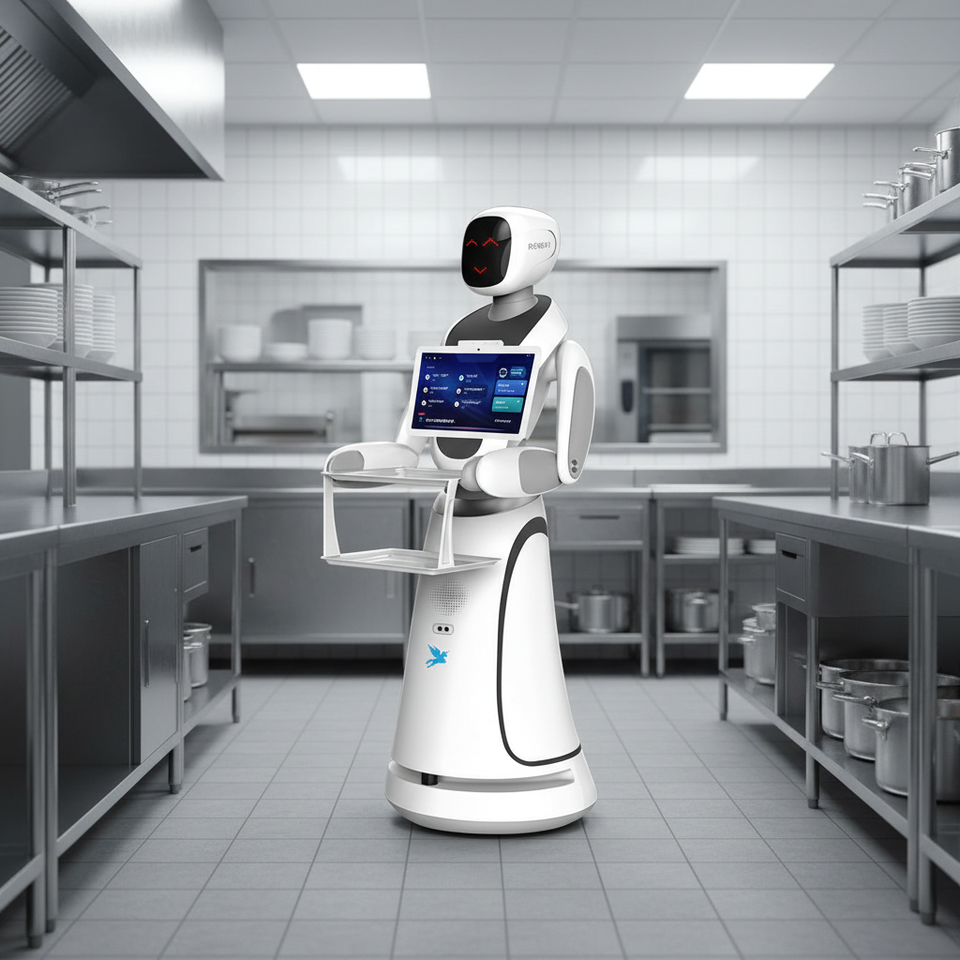 Janz Amy 2026 Auto Charge Restaurant Intelligent Waiter Humanoid Food ...