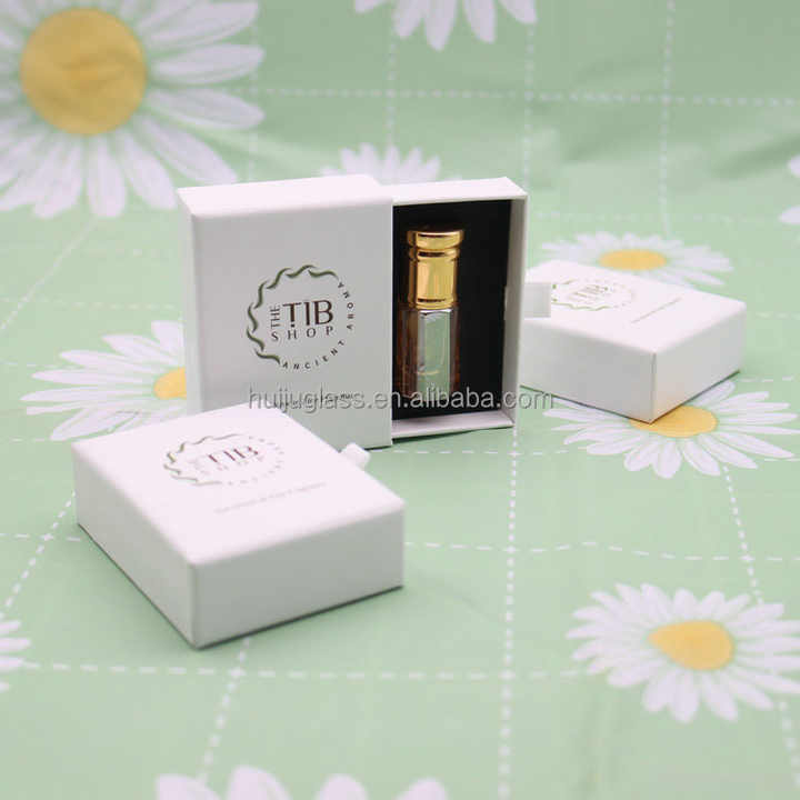 Luxury Empty Arabic Perfume Bottle Oud Oil With Gift Box 3ml Essential ...