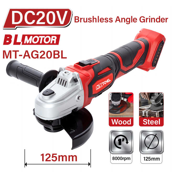 Wholesale Portable Electric DIY Grade Brushless Angle Grinder with ...