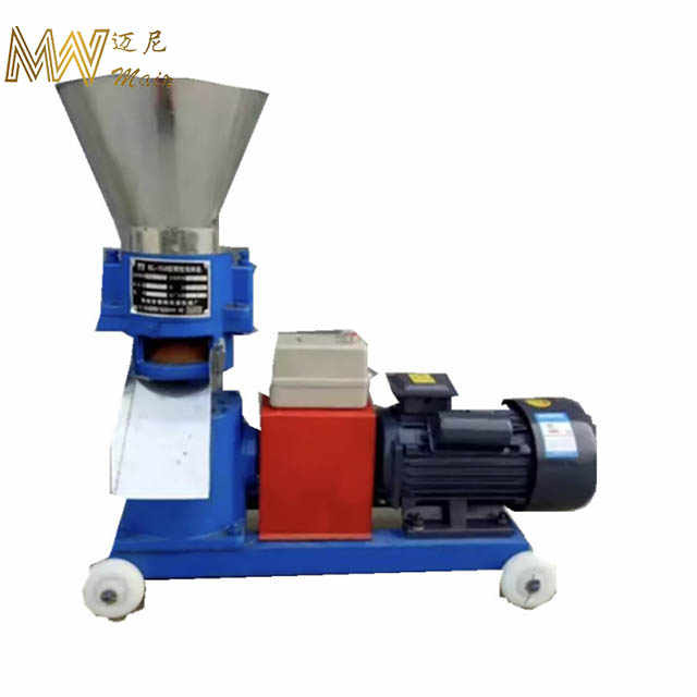 High Productivity Mini Poultry Feed Pellet Mill Pelletizer Machine 220V ...