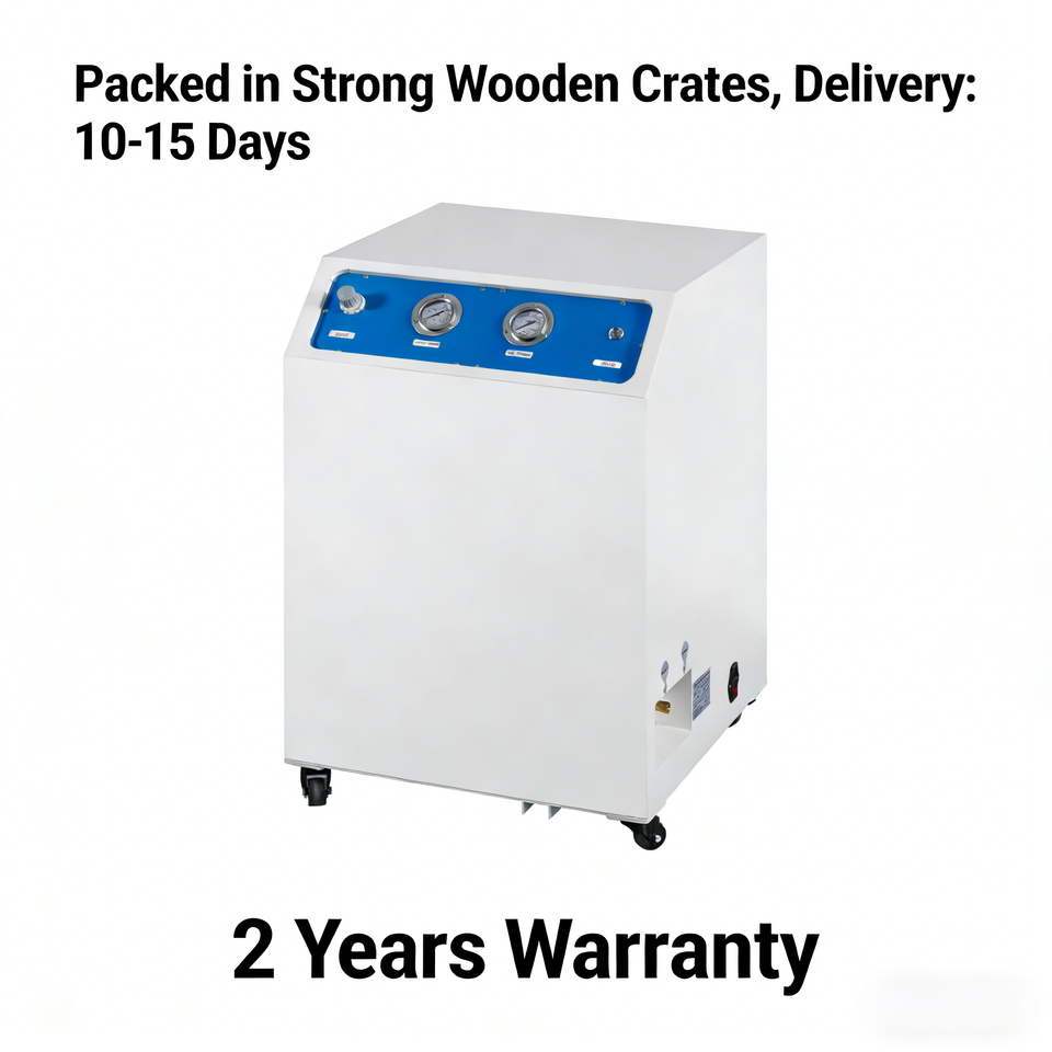 60LPM Super Silent Oil-Free Air Compressor With 30L Tank Portable for ...