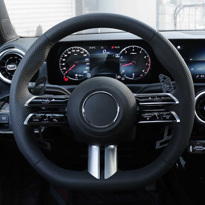 For Mercedes-Benz Dragonfly Steering Wheel Magnetic Shift Paddle Carbon ...