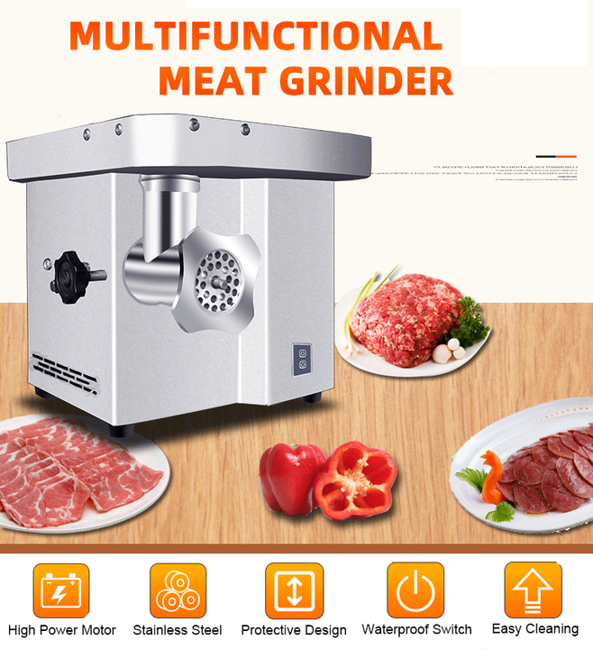 Small Portable Meat Grinder Machine Meat Grinder Parts Industrial Meat ...