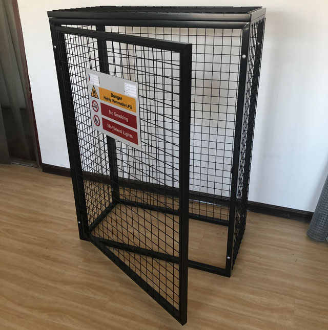 Custom Size Gas Cylinder Locker Cage - High Quality & Secure