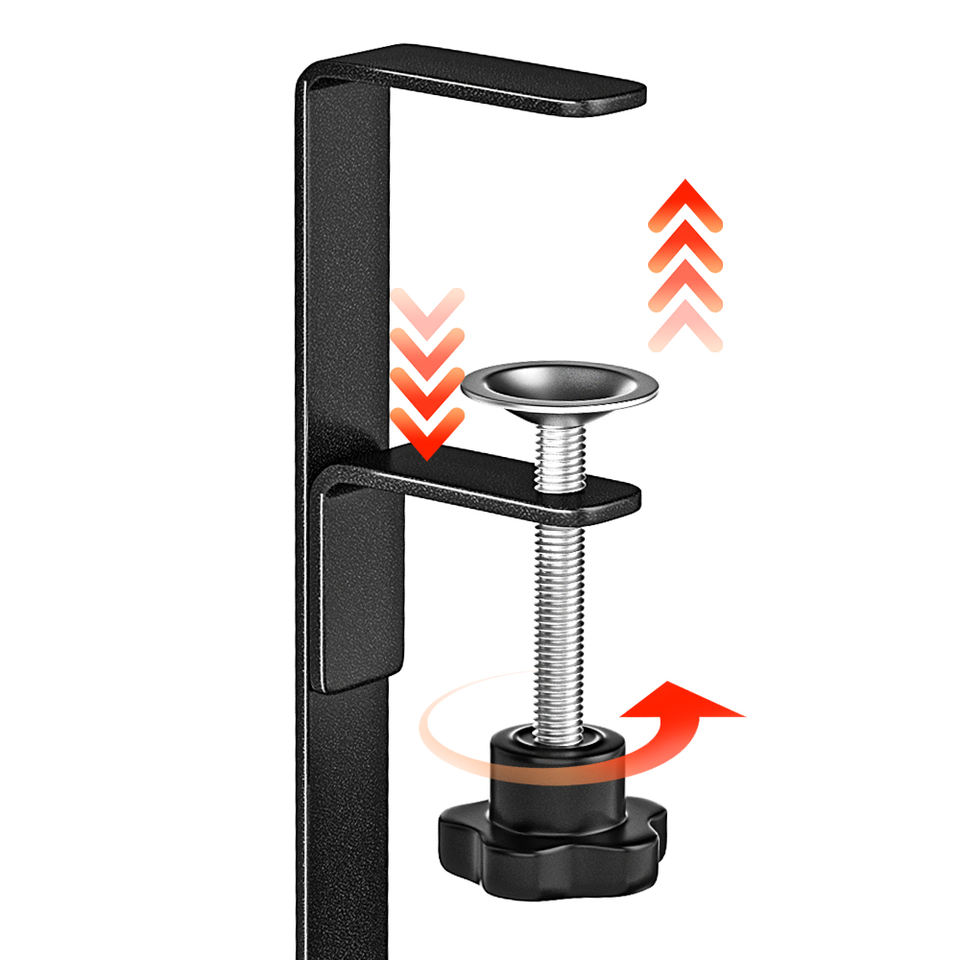 No Drilling Extendable Under Desk Cable Management, Metal Cable ...