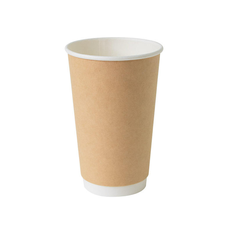 Factory Custom-Made Degradable Disposable Coffee Cups Thickened Kraft ...