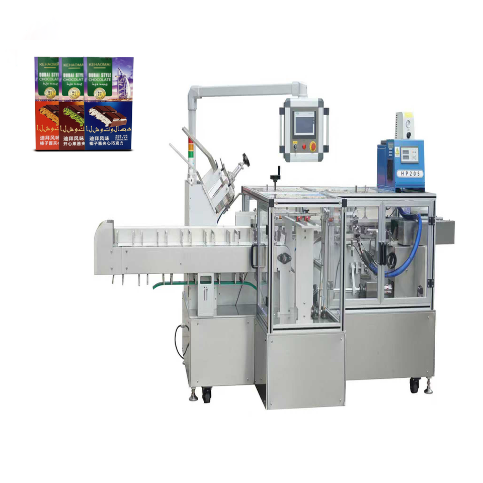 Dubai Chocolate Box Packaging Machine Fully Automatic Chocolate Bar ...