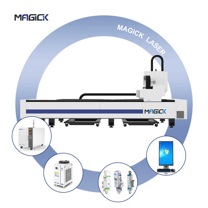 MKLASER Laser 3KW 20KW 3015S Single Platform Multifunctional Metal Fiber Laser Cutting Machines ...