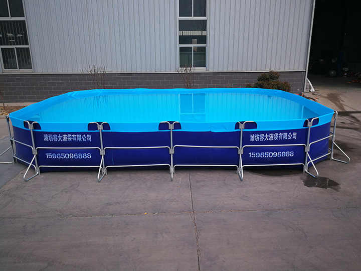 Flow through Aquaculture System - Biofloc Tanks for Fish Farm