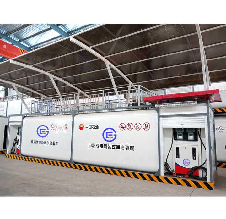 Container Gas Station - Fuel Container Skid Pump Diesel