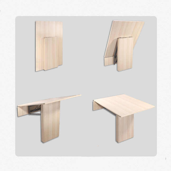 DIY Space Saving Folding Study Desk Frame - Multi-function