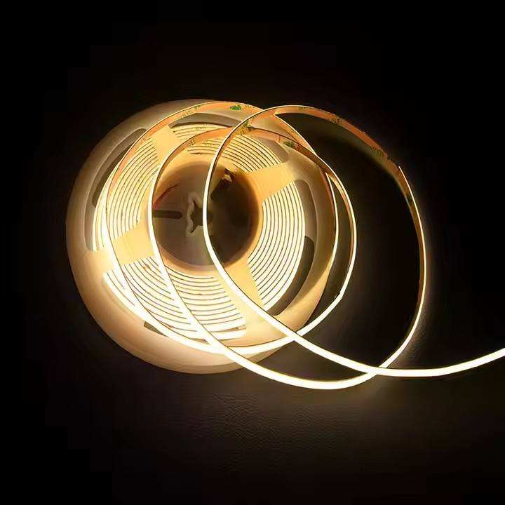 Ultra Thin 4mm Free Cutting COB LED Strip 24V 400LEDs 3000K 4000K 6500K ...