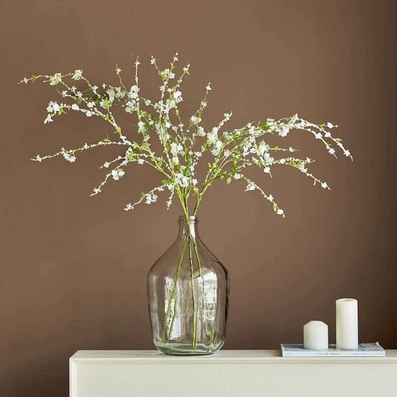 Artificial Single Branch Long Stem Snow Willow Flower Wedding ...