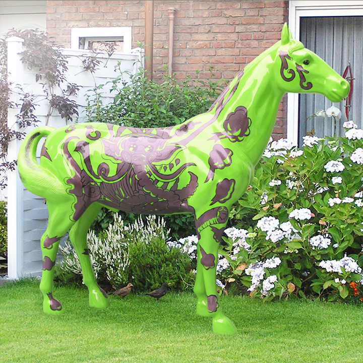 Garden Sculpture - Life Size Fiberglass Animal Statues