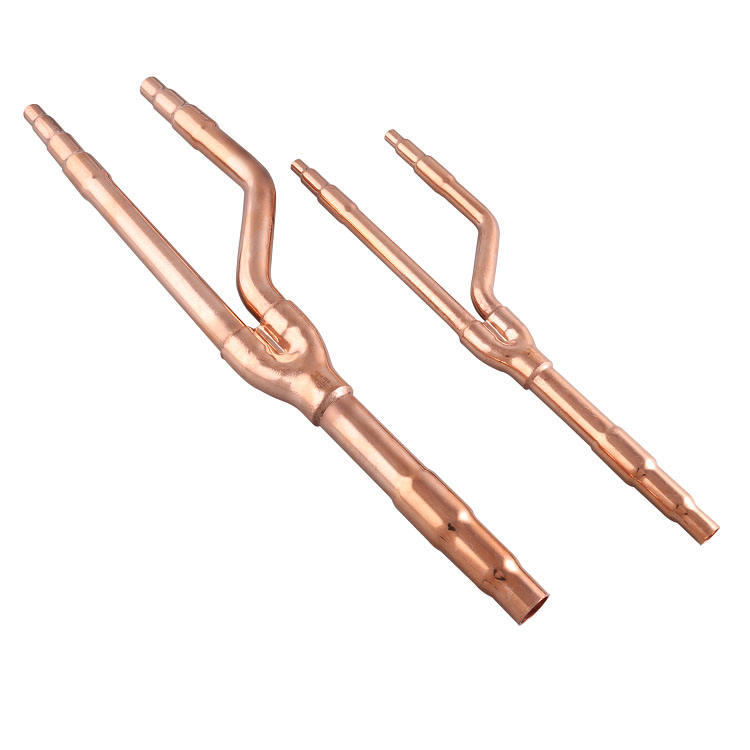 Refnet Copper Y Branch Pipes Fitting for VRV VRF Central Air ...