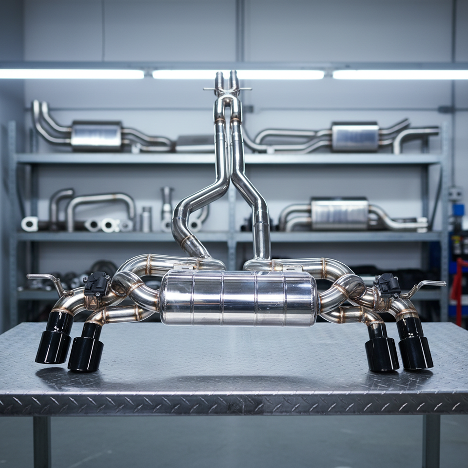 Exhaust Pipe for Land Rover Defender L663 5.0T V8 Stainless Steel ...