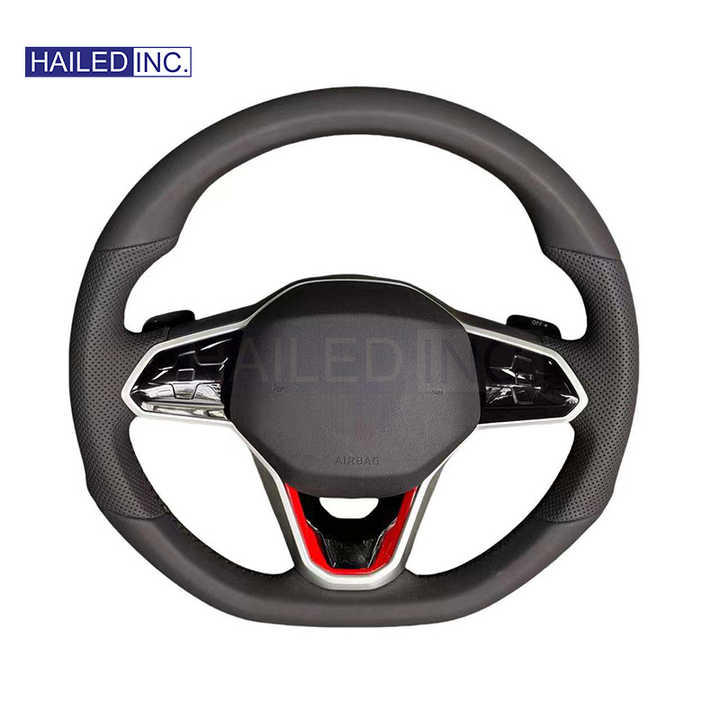 HAILED Custom Lenkrad Modified Full Leather Steering Wheel for VW ...