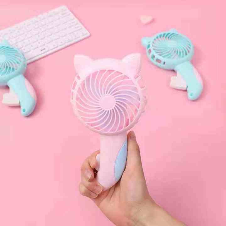 Portable Hand Cranked Fan - Eco-Friendly Mini Fan for Outdoor Use, 3 ...