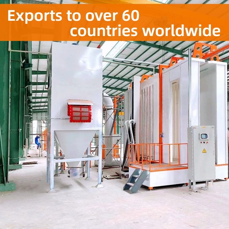 Small Powder Coating Line for Pipe Fittings Processing| Alibaba.com