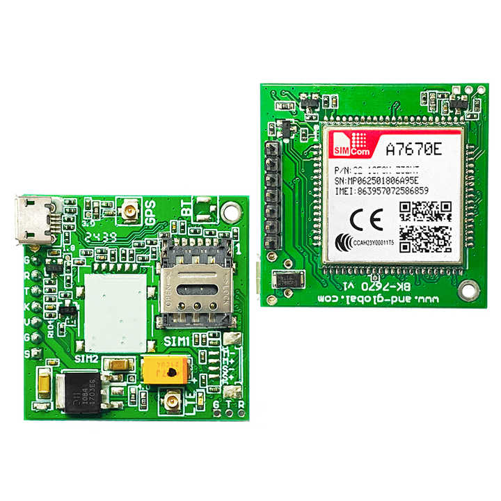 Simcom A7670e 4g Lte Gps Tracking Device With Ttl Communication & Oem