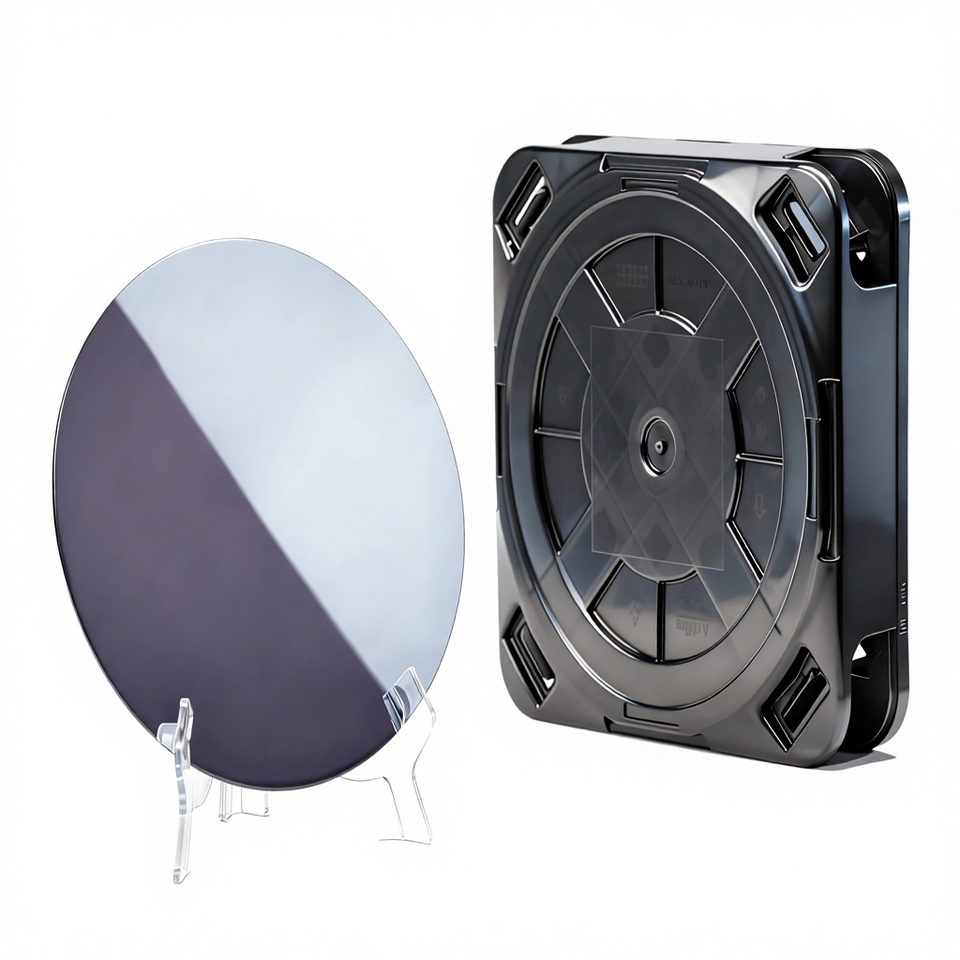 12-inch Wafer Cassette Semiconductor Wafer Monocrystalline Silicon ...