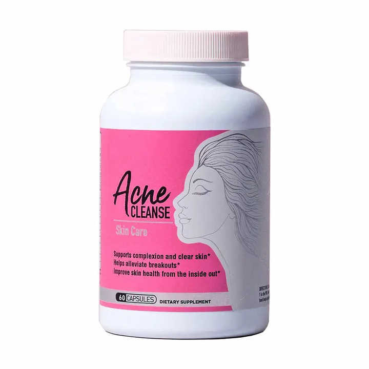 Vegan Acne Care Capsule Supplement for Oily Skin Offers Year-Long Skin ...