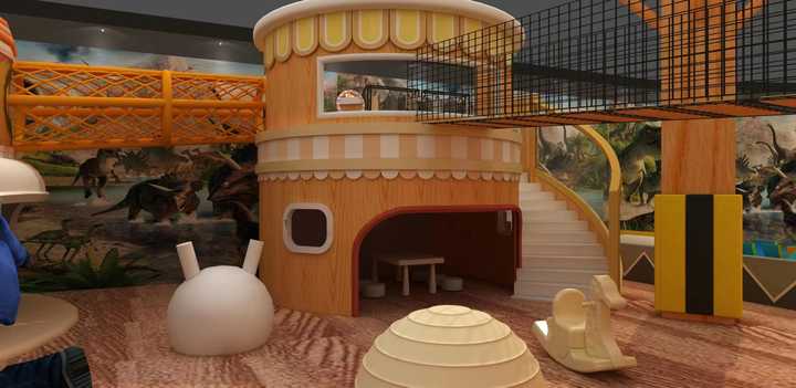 Kids Playhouse Cafe Designs - Soft Indoor Play Area Games