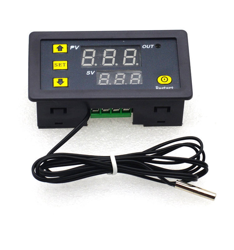 W3230 High Precision Digital Display Miniature Temperature Controller ...